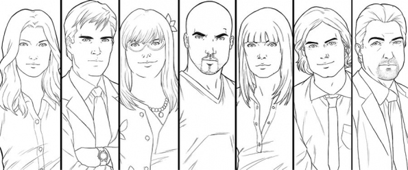 Criminal Minds Coloring Pages Coloring Pages